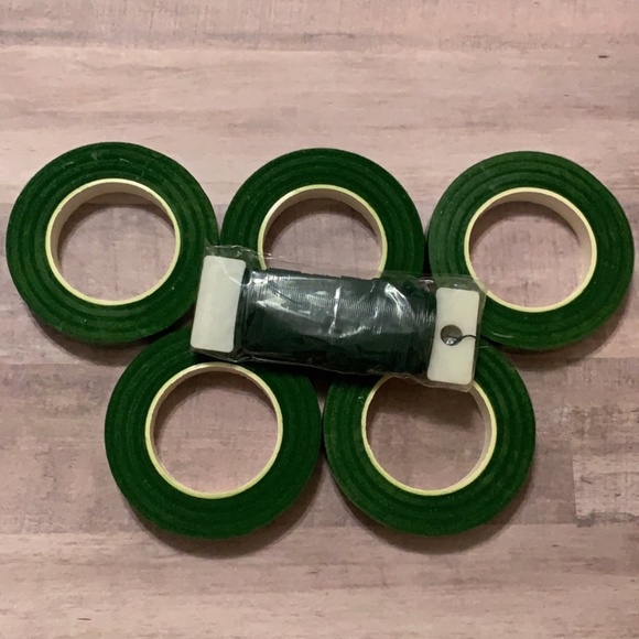 Other | Craft Foral Wire And Tape Bundle | Poshmark